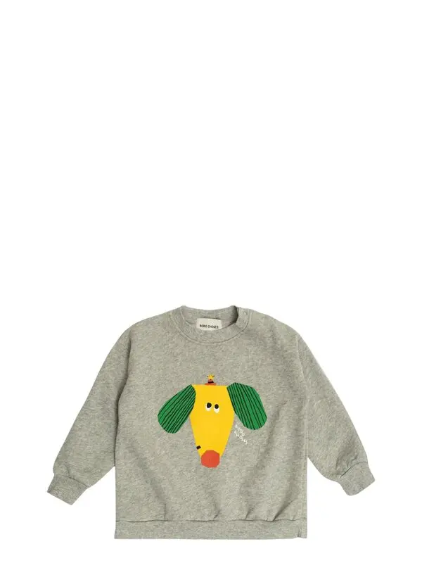 BOBO CHOSES Happy Dog Sweatshirt - Grey