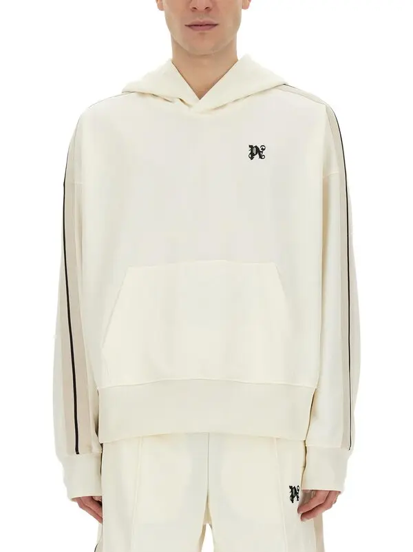 Palm Angels Monogram Sweatshirt - White