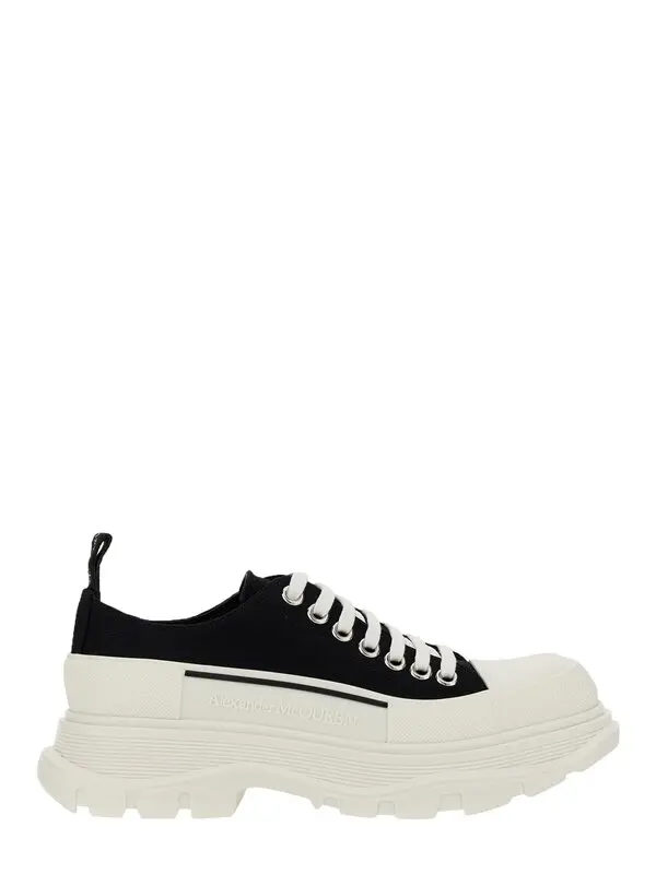 Alexander McQueen Tread Slick Sneakers - Black