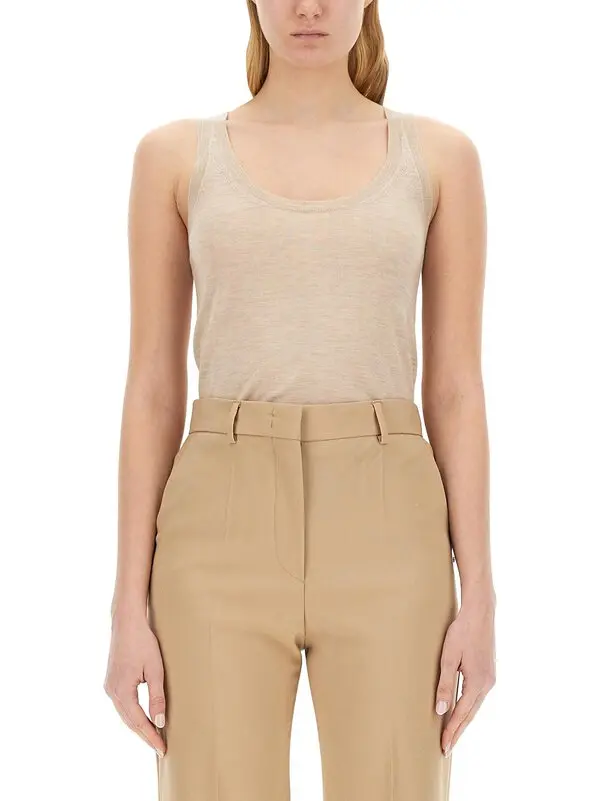Max Mara Knit Top - Beige