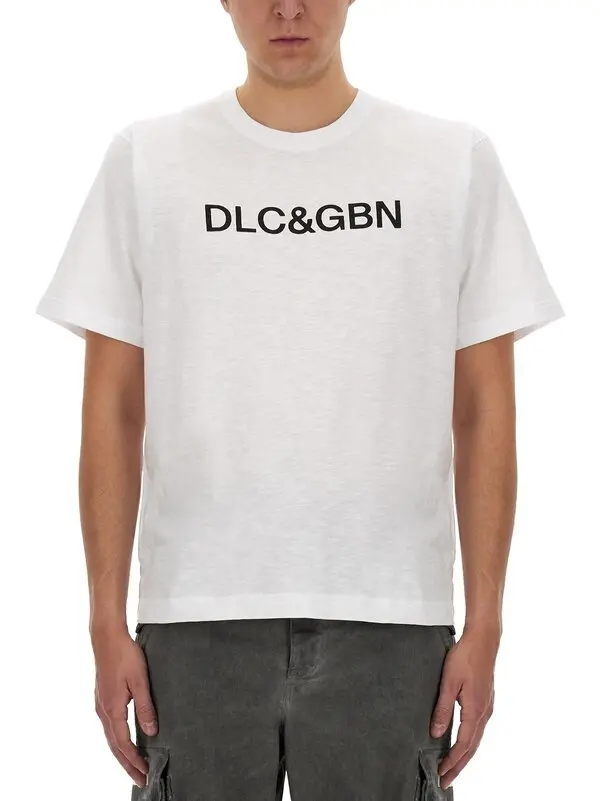 Dolce & Gabbana T-shirt With Logo - White