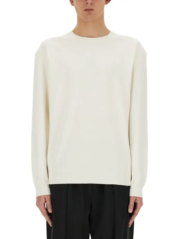 Helmut Lang Logo Jersey - White