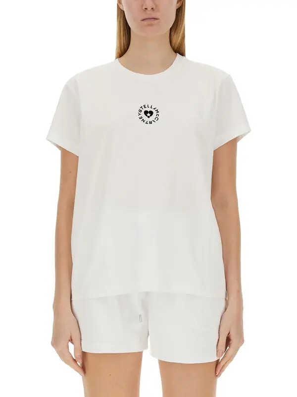 Stella McCartney Logo T-shirt - White