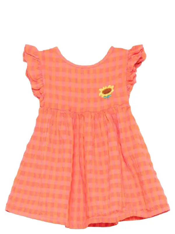 BOBO CHOSES Vichy Dress - Red