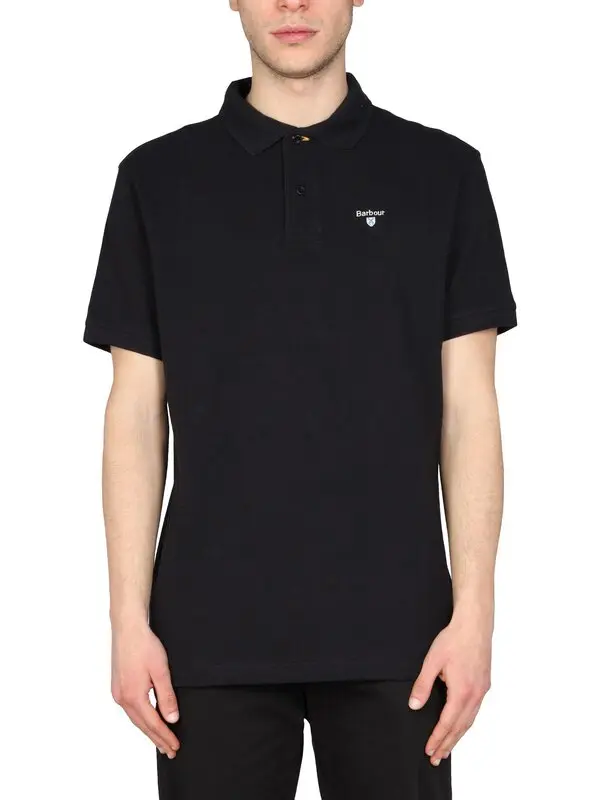 Barbour Regular Fit Polo Shirt - Black