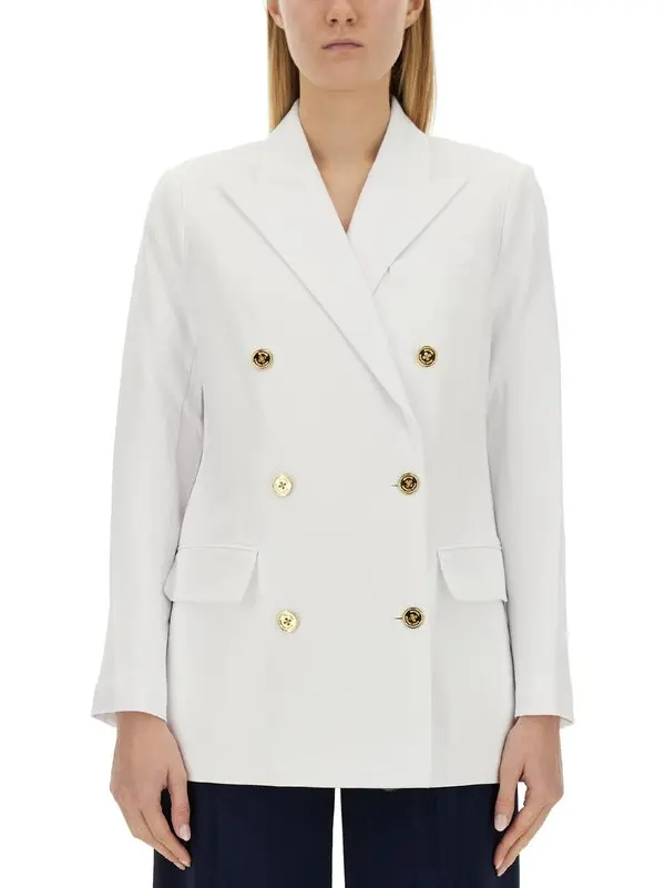 Michael Kors Double-breasted Jacket - White