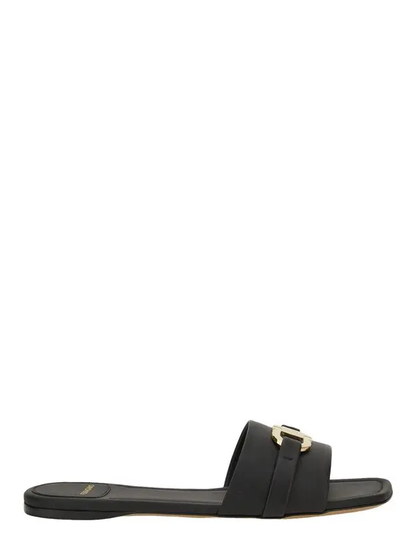FERRAGAMO Slide Sandal - Black