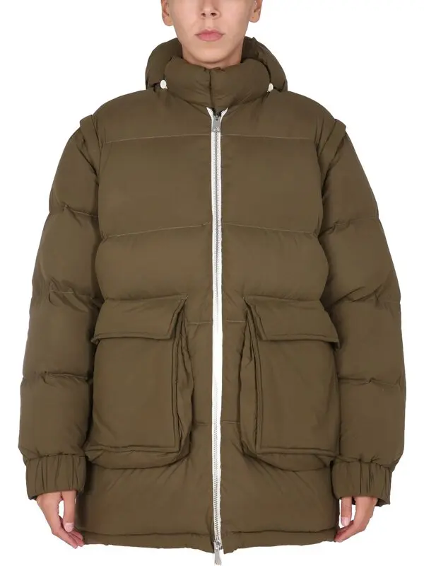 SUNNEI X ELEONORA BONUCCI Puffy Down Jacket - Military Green