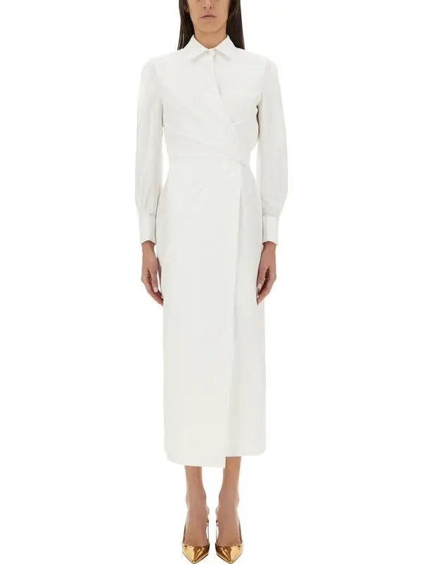 Max Mara Balzac Long Dress - White