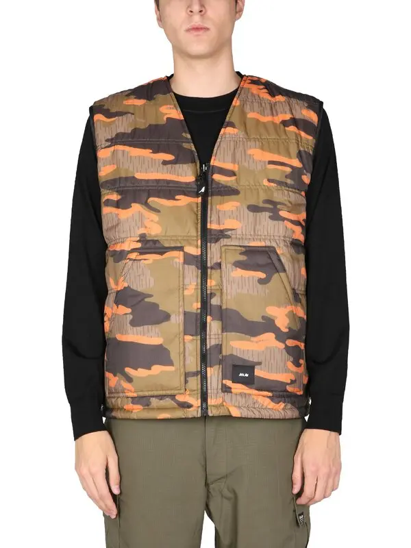 ARKAIR Reversible Quilted Gilet - Black