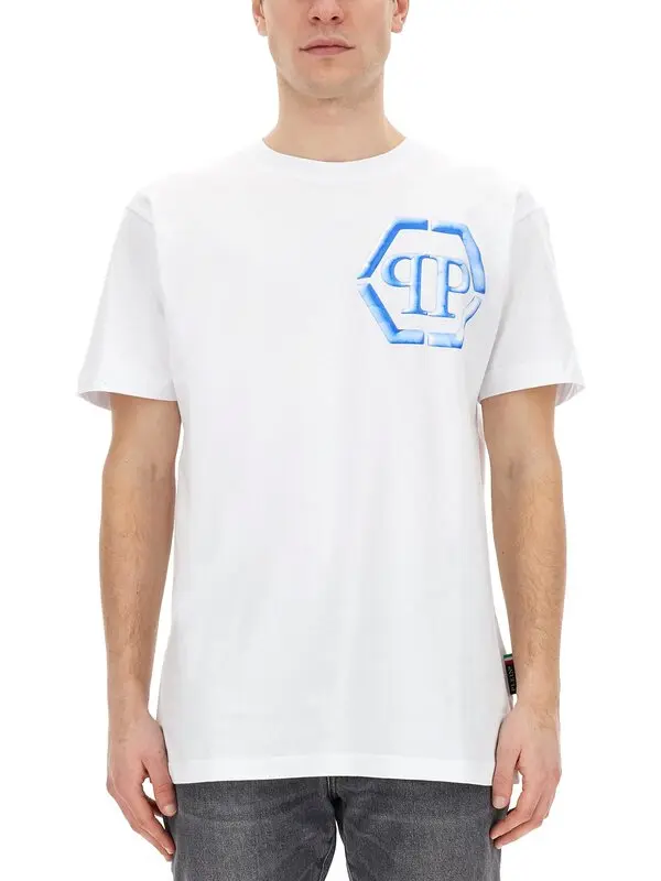 Philipp Plein T-shirt With Logo - White