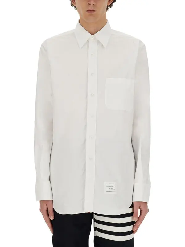Thom Browne Cotton Shirt - White