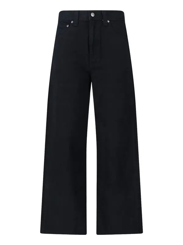HAIKURE Bonnie Straight Leg Jeans - Black