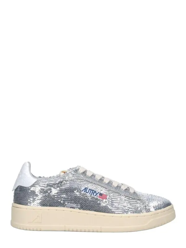 AUTRY Dallas Low-top Sneakers - Silver