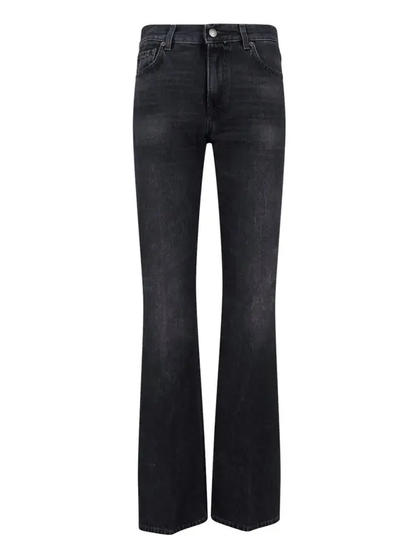 HAIKURE Flora Bootcut Jeans - Black