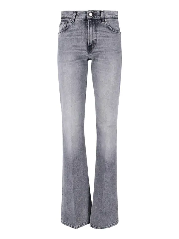 HAIKURE Flora Bootcut Jeans - Gray
