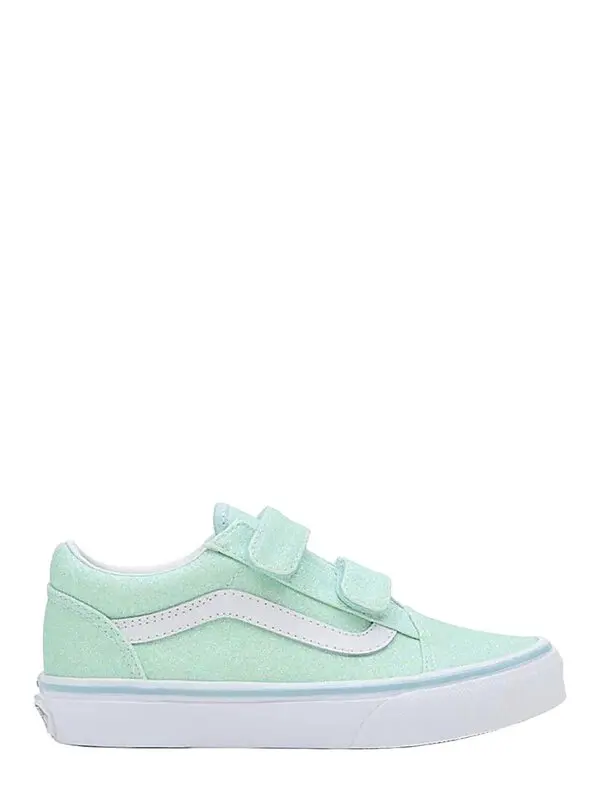 VANS Old Skool Glitter Sneakers - Baby Blue