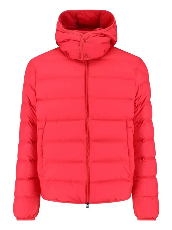 Moncler Montbrocq Short Down Jacket - Red