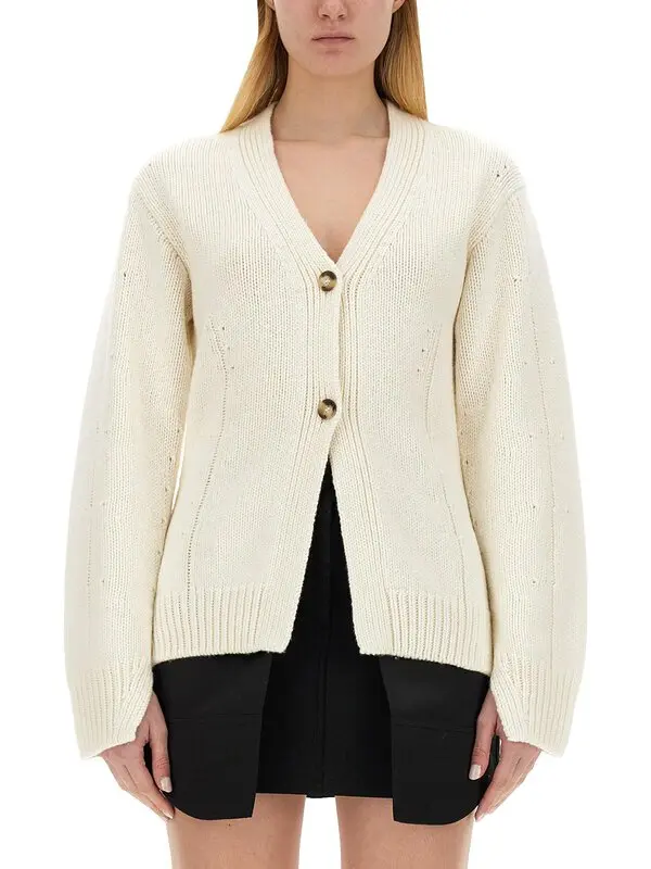 Helmut Lang Tailored Cardigan - Ivory
