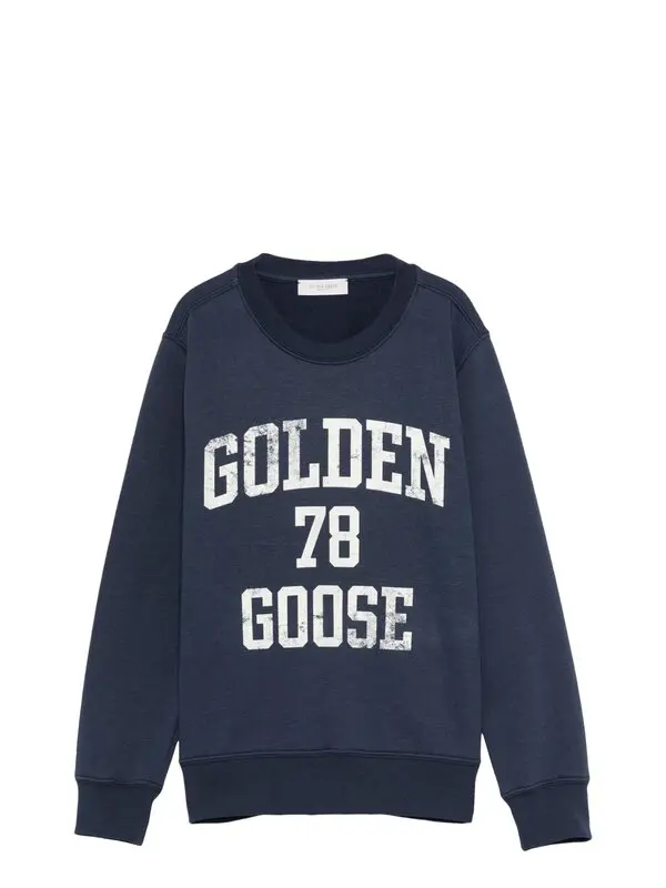 GOLDEN GOOSE Crewneck Sweatshirt - Blue