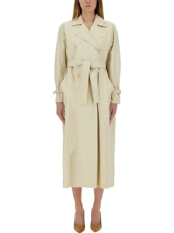 Max Mara Ronco Double-breasted Trench Coat - Beige
