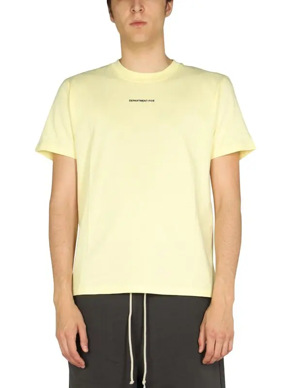 DEPARTMENT 5 Aleph" T-shirt - Yellow