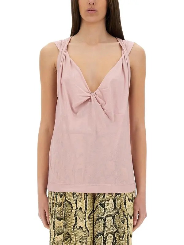 Dries Van Noten Jersey Top - Pink