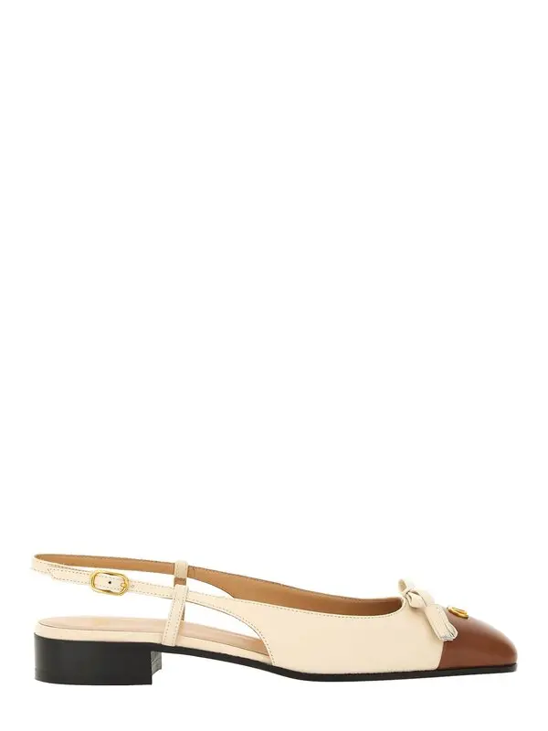 Valentino Garavani Ballerina Slingback - Ivory