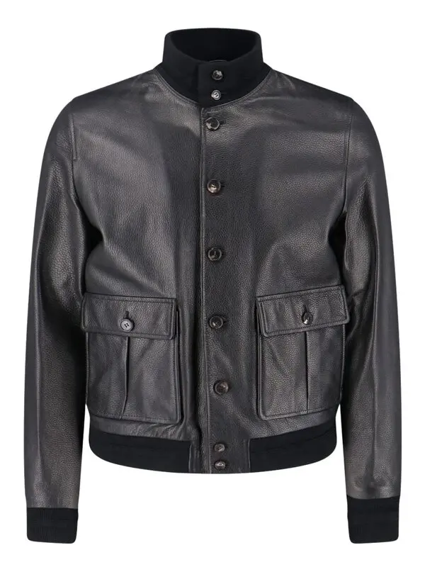 VALSTAR Valstarino' Leather Jacket - Black