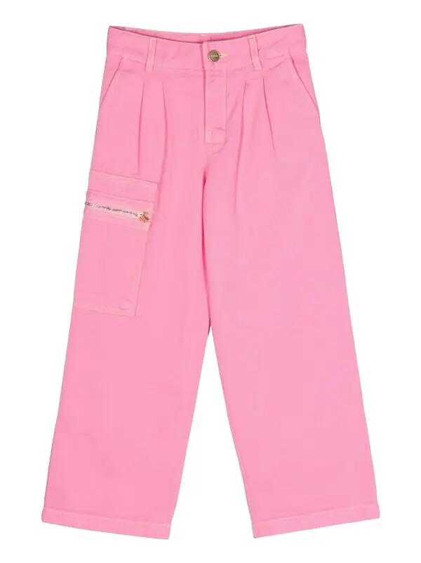 Jacquemus Wide Leg Pants - Pink