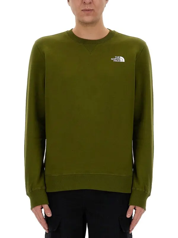 The North Face Sweatshirt With Logo - Green