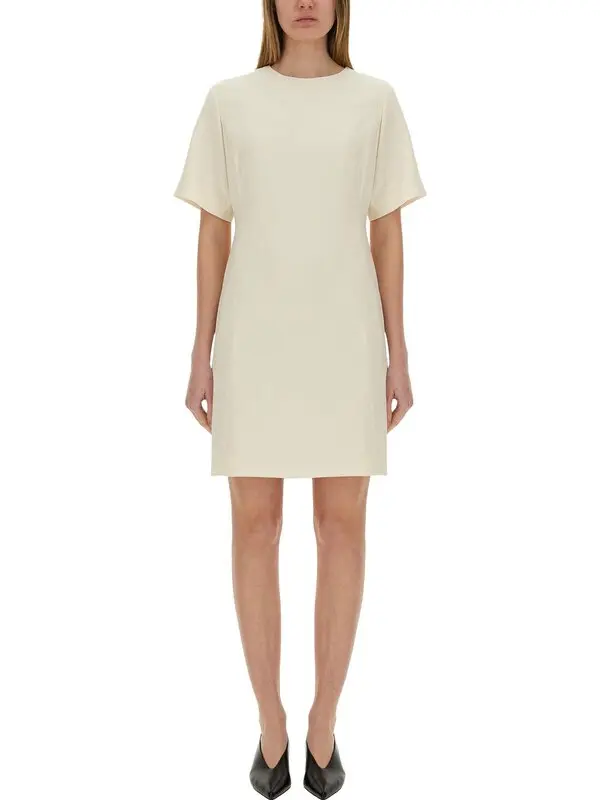 Theory Boxy Short Dress - Ivory