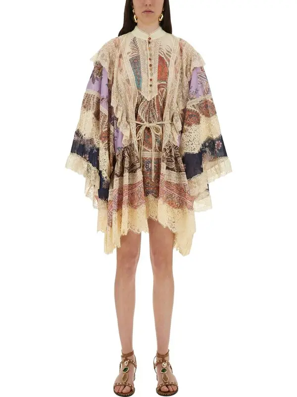 Zimmermann Rhiannon Mini Dress - Multicolour