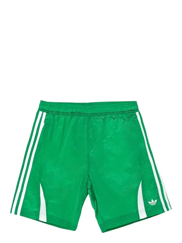 Adidas Originals By Alexander Wang Logo Shorts - Green
