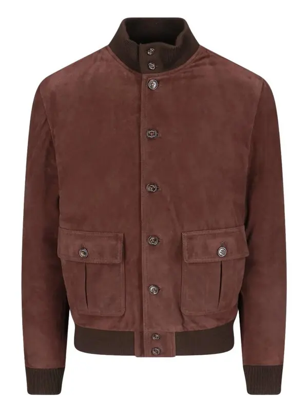 VALSTAR Valstarino Bomber Jacket - Brown