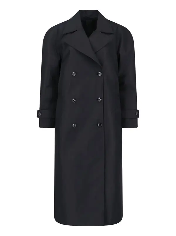 Moncler X Ee72 Edward Enninful "zake" Trench Coat - Black