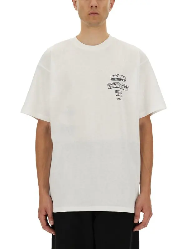 Carhartt Work In Progress Sandwich" T-shirt - White