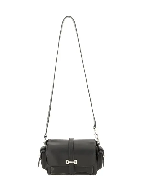 Hogan Small Flap Bag - Black