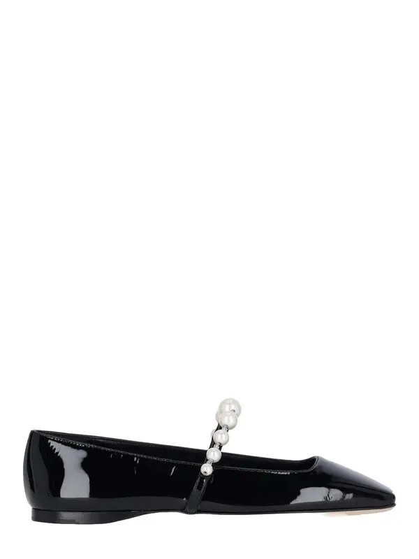 JIMMY CHOO Ade Ballet Flats - Black
