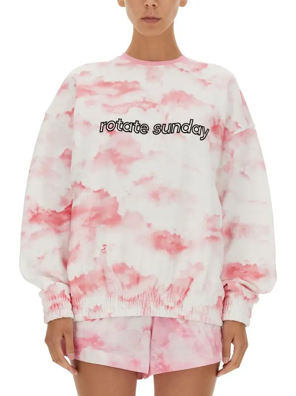 Remain Birger Christensen Sweatshirt With Logo Embroidery - Pink