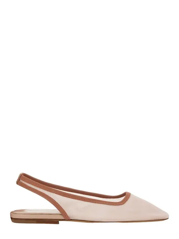 Dries Van Noten Slingback Flats - Pink