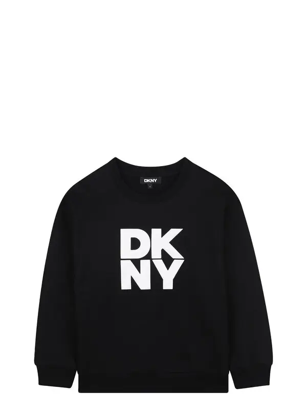 Dkny Sweatshirt With Logo - Black