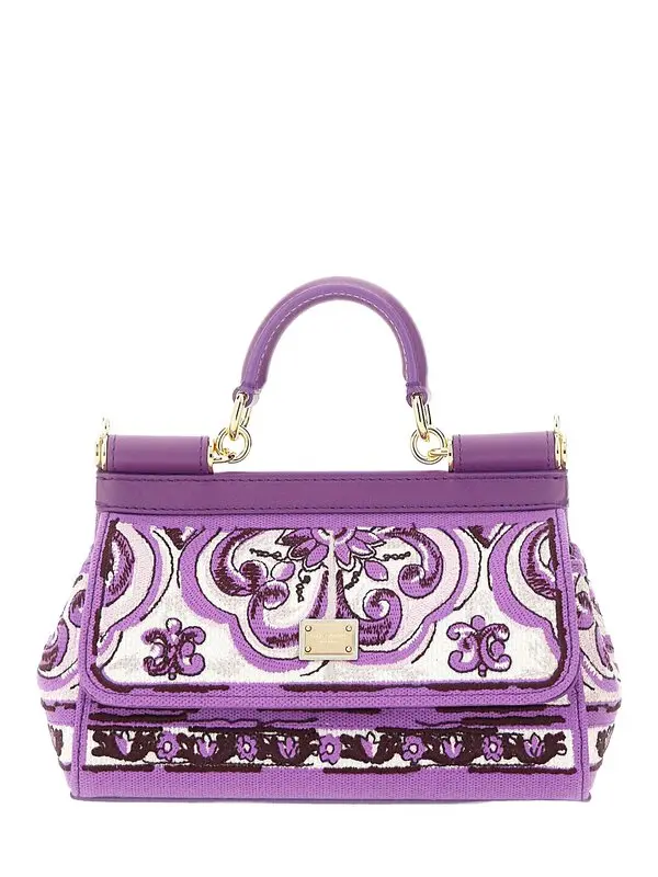 Dolce & Gabbana Sicily Small Bag - Purple