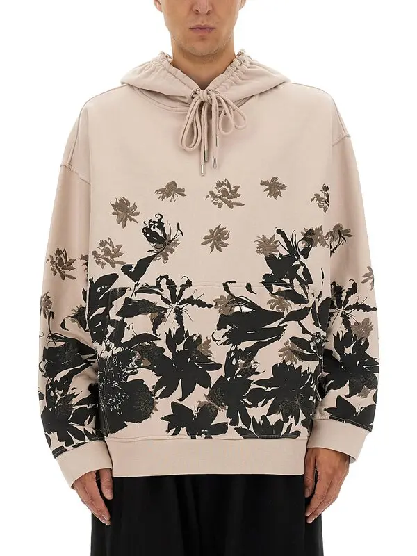Dries Van Noten Hooded Cotton Top - Ivory