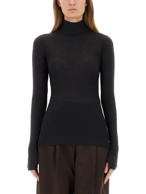LEMAIRE Turtleneck Top - Grey