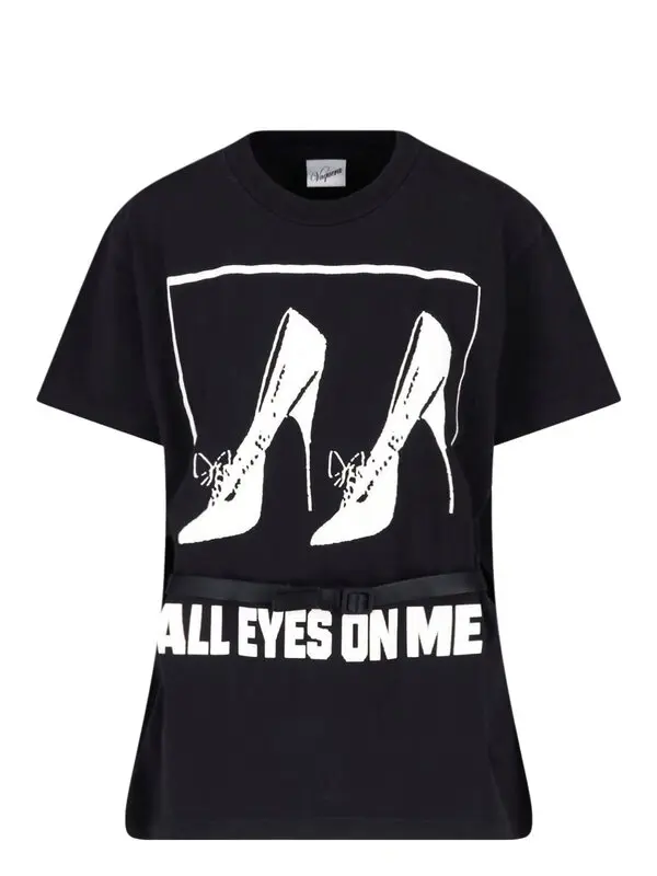 Rick Owens Aspesi Printed T-shirt - Black
