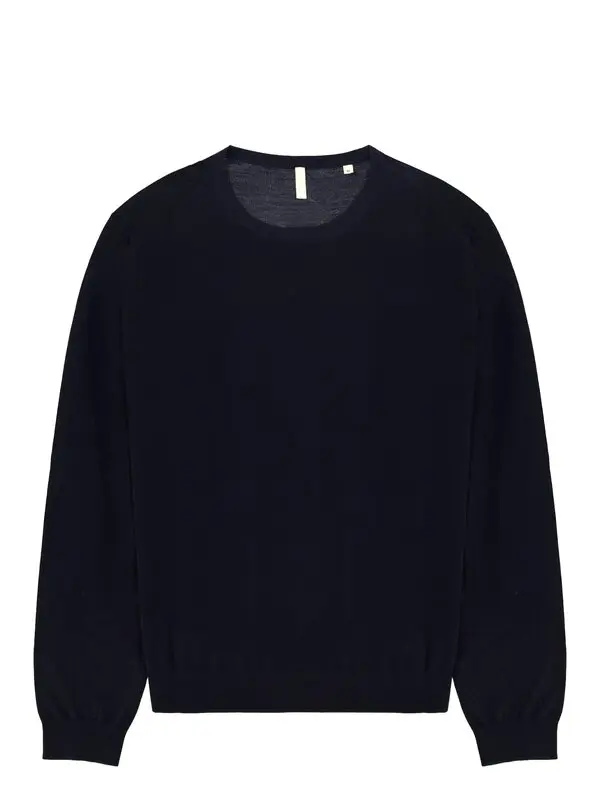SUNFLOWER Wool Sweatshirt - Blue