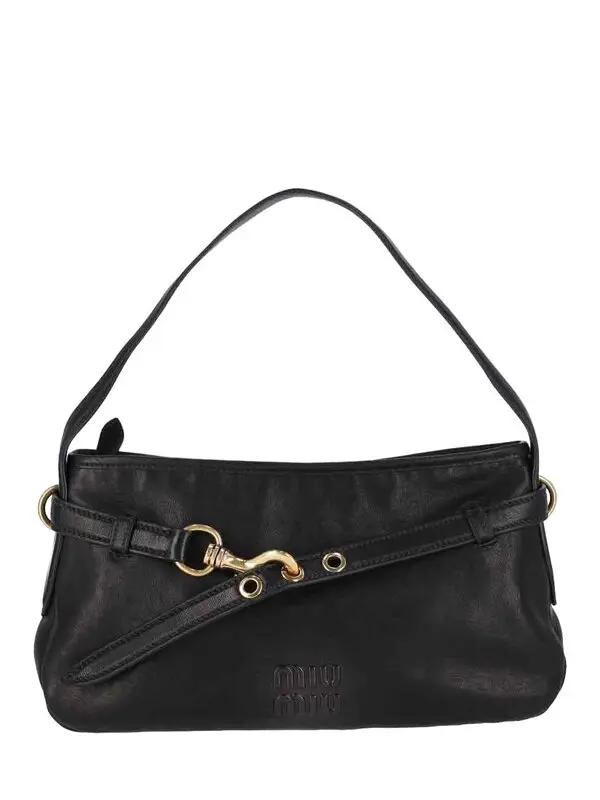 Miu Miu Aventure Shoulder Bag - Black