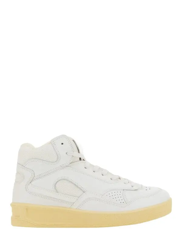 JIL SANDER High Top Sneakers - White