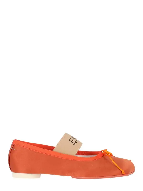 MAISON MARGIELA Anatomic Ballet Flats - Orange